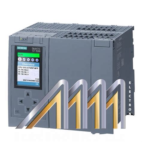 Siemens Simatic S7 1500 Cpu 1518 4 Pn Dp Mfp 6es7518 4ax00 1ac0