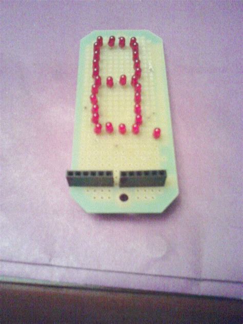 Diy Seven Segment Display 2ʺ 14 Steps Instructables