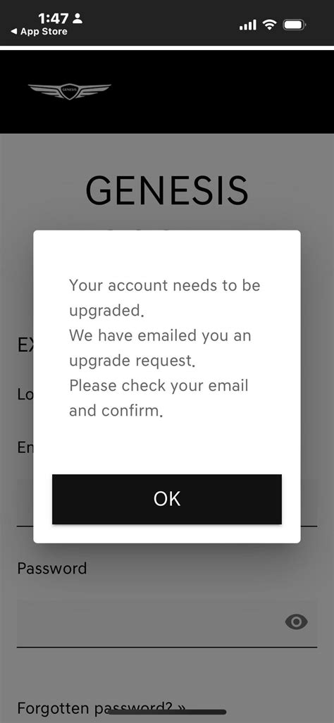 genesis connected services not working r genesismotors