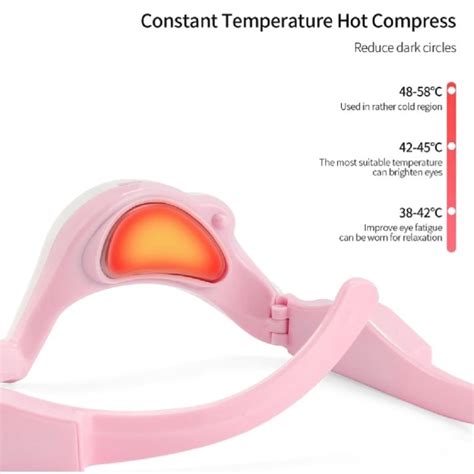 Badu Bg 3d електрически масажор за очи Облекчаване на умората от тъмни кръгове Ens Микротокова