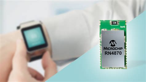 Rn487x Bluetooth Low Energy Module The Easy To Use Complete Yet Compact Bluetooth Solution