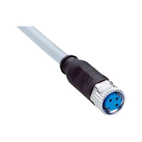 Yf8u13 050va1xleax Connector Cable Fem M8 3p St 5m Pvc Sick