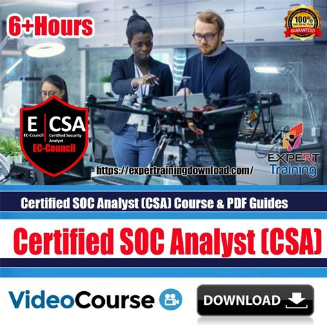 Certified Soc Analyst Csa Ec Council Complete Course Expert Training