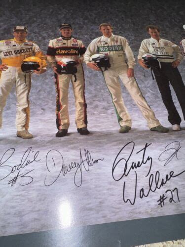 Vtg 1988 Nascar Driver Poster 48x15 The Winston Charlotte Speedway Rj Reynolds 4758608001