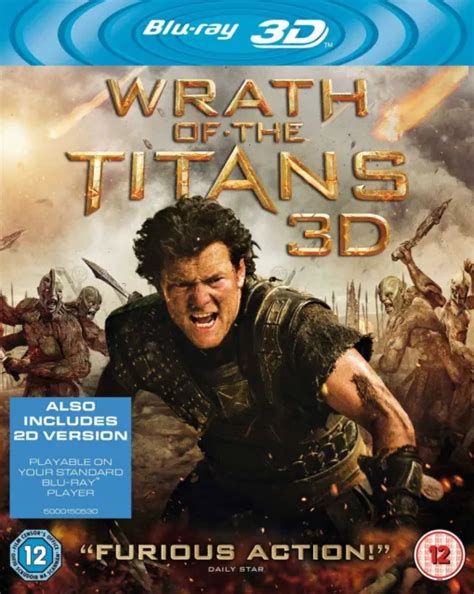 Wrath Of The Titans Blu Ray Bill Nighy Danny Huston Edgar Ramírez