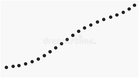 Dotted Line Chart Data Visualization And Progress Tracking Vector