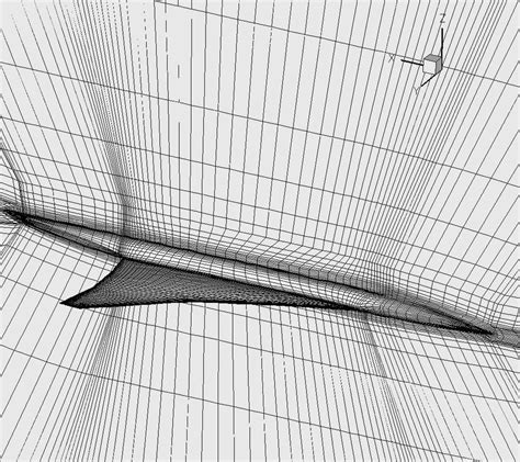 Mesh Planes Corresponding The Halfaircraft Skin And To The Symmetry Plane Download Scientific