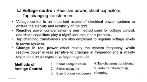 Frequency Control And Voltage Controlpptx