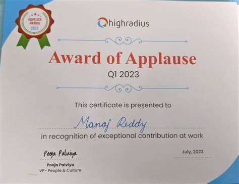 Manoj Reddy Appireddygari On Linkedin Highradius 13 Comments