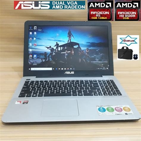 Jual LAPTOP GAMING EDITING ASUS AMD RAM 8GB HARDIS SSD 256GB VGA AMD RADEON Shopee Indonesia