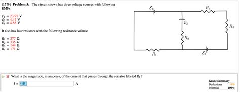 [solved] 17 problem 5 the circuit shown has three vol