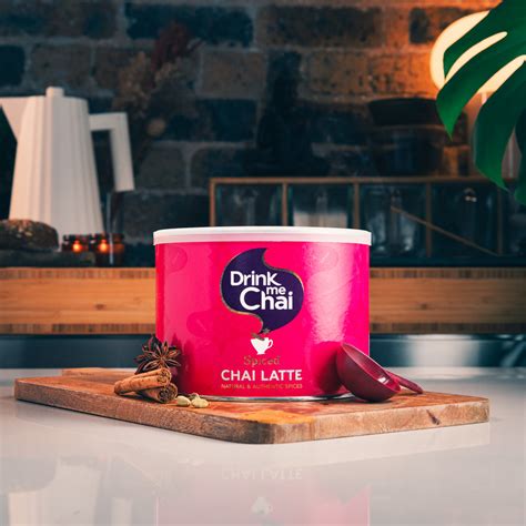 Drink Me Chai Spiced Chai Latte 1kg Premium Instant Chai Powder 50