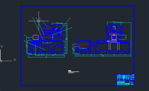 组合专机 铣削组合机床及其传动装置设计（说明书 二维图） Autocad 2018 模型图纸下载 懒石网