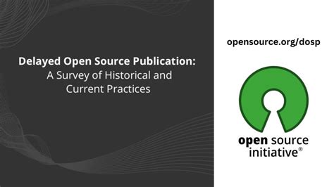 Open Source Initiative Osi On Linkedin A Historic View Of The Practice To Delay Releasing