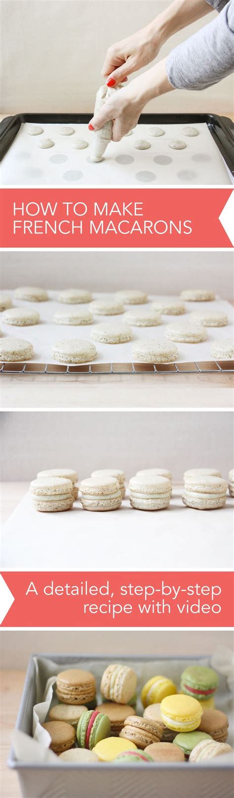 How To Make Macarons A Detailed Illustrated Step By Step Recipe I