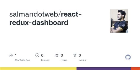 github salmandotweb react redux dashboard