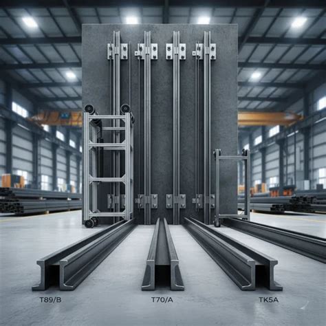 Elevator Guide Rails Elevator Guide Rail Manufacturer From Ahmedabad