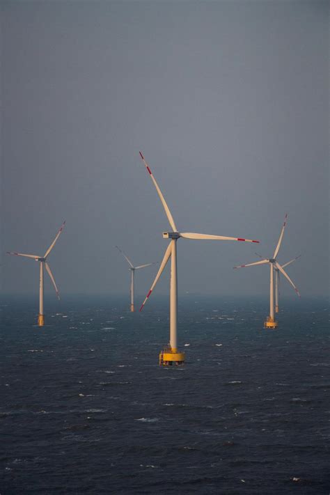 Безкоштовне стокове фото альтернативна енергетика вид на океан вироблення енергії