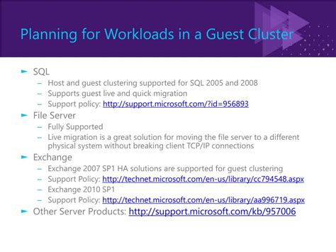 Ppt Failover Clustering And Hyper V Planning Your Highly Available Virtualization Environment