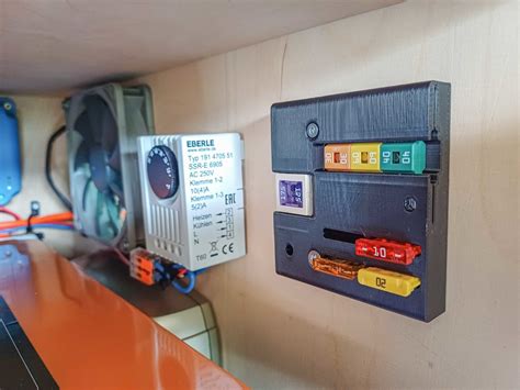 Spare Fuse Holder By Meister Edel Download Free STL Model Printables Com