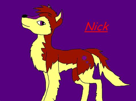 Nick The Wolf By Dragnoodlez On Deviantart