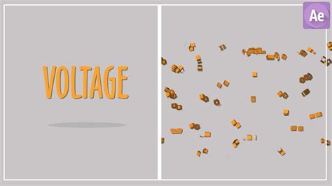 Explosion Text Animation In After Effects Tutorial Youtube