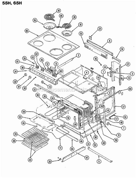 Magic Chef Range Di Std Ele 55ha 3lx