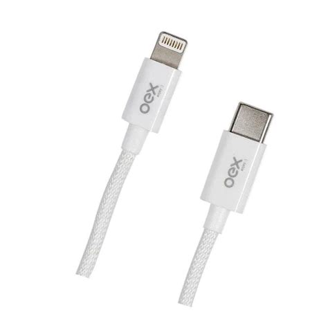 Cabo De Dados Oex USB TipoC Para Lightning KaBuM