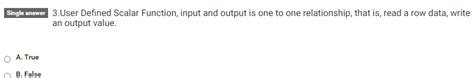 Single Answer 3user Defined Scalar Function Studyx