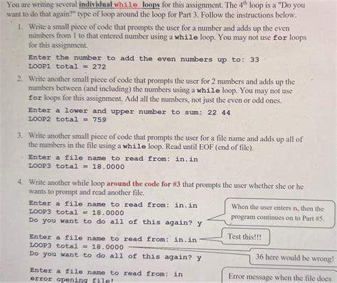 Solved 1 Write A Small Piece Of Code That Prompts The User