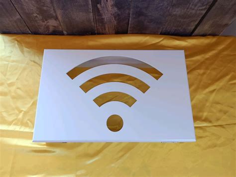 Настенный элитный декор для Wi-Fi роутера, короб для вай-фай роутера в ...