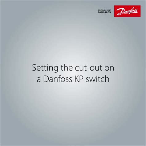 Product Animation Differential Setting On Low Pressure Control