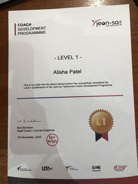 Alisha Patel On Linkedin Taekwondo Coachingjourney Professionaldevelopment