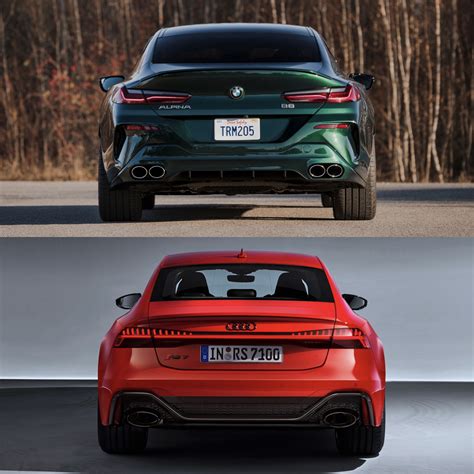Photo Comparison Alpina B8 Gran Coupe Vs Audi Rs7 Sportback