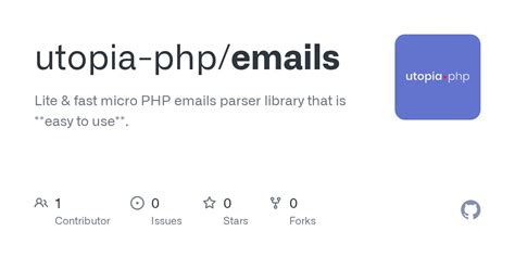 Github Utopia Phpemails Lite And Fast Micro Php Emails Parser Library That Is Easy To Use