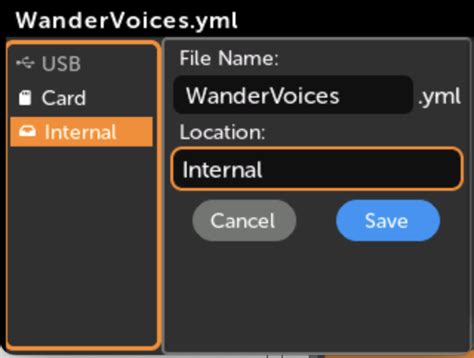 Patchmodule Settings Metamodule Manual