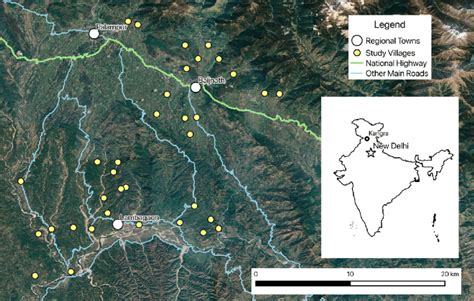 Map Of The Study Area Base Map From Google Earth Imagery From Google Download Scientific