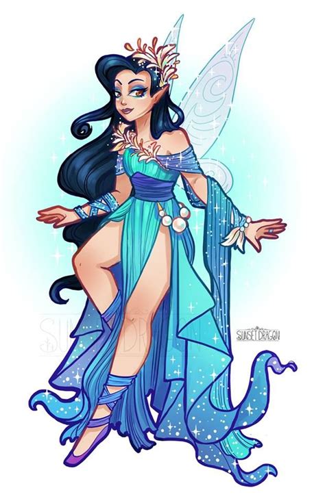 Silvermist From Disney S Fairies Franchise Photo Courtesy Of Sunset Dragon Disney Princess Fan