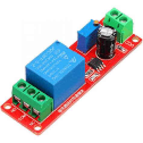NE555 Timer Switch Adjustable Module Time Delay Relay Module DC 12V Majju PK