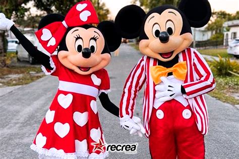 Minnie Valentine Character Recrea Usa
