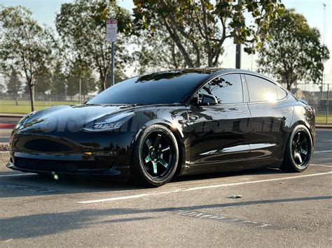 Te37 Ultra M Spec In Diamond Silver For Tesla Model 3 — System