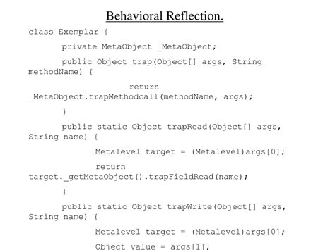 Ppt Java Reflection And Javassist For Code Modification Powerpoint