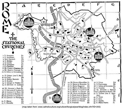 The Stational Churches Of Rome