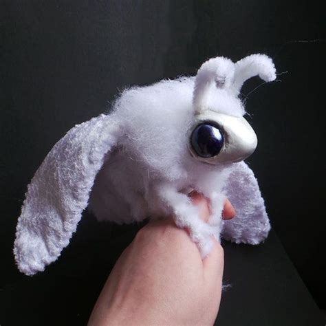 Plush Moth Commission With Antennae