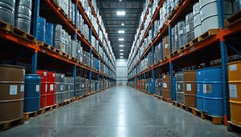 Chemical Storage Warehouse Containers For Chemical Liquids Warehouse