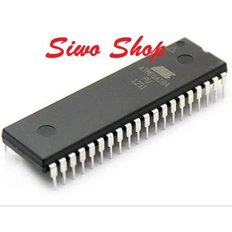Jual Ic Atmega16a Pu Avr Atmega16a Pu Dip 40 Atmega16 Atmega 16 Kab