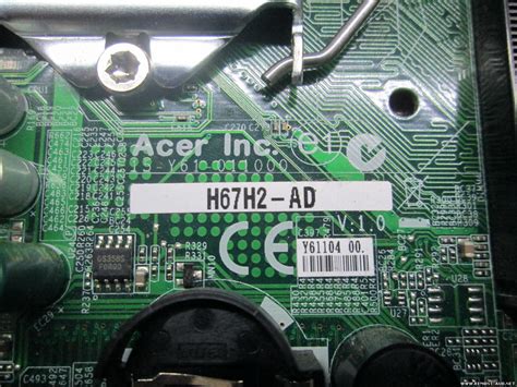 Прошивка Acer H67h2 Ad V1 0 Шасси Main Board L5861 Mb U6b07 003