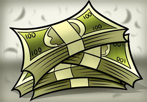 How To Draw Money Drawing Step By Step By Dawn Dragoart