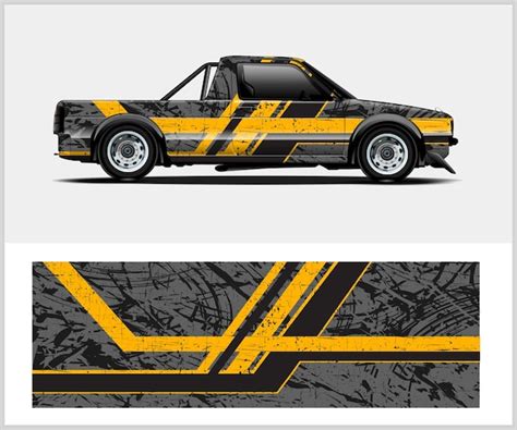 벡터 스포츠 그래픽을 위한 레이싱 카 랩 디자인 프리미엄 벡터