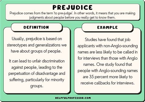 17 Prejudice Examples 2025